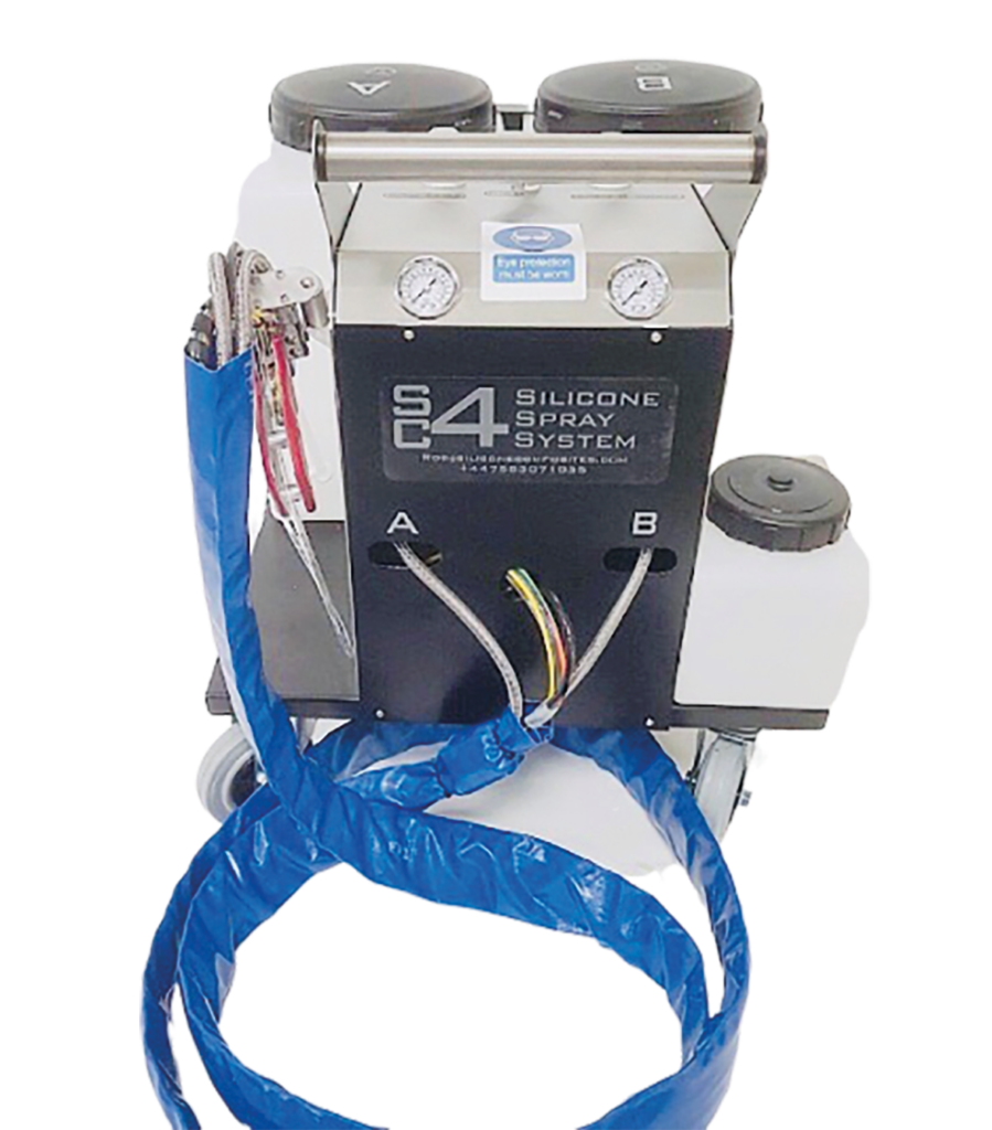 Silicone Spraying Machines | Diatex Composites